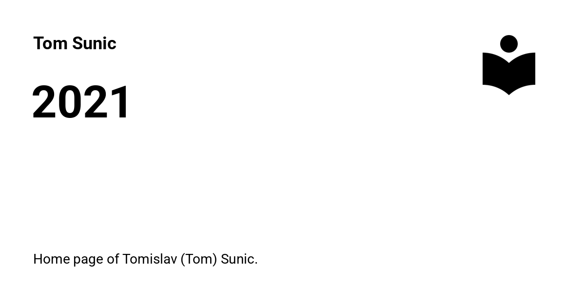 2021 - Tom Sunic