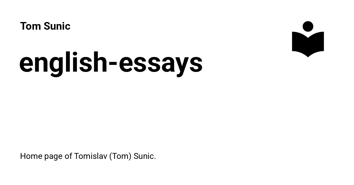 english-essays - Tom Sunic
